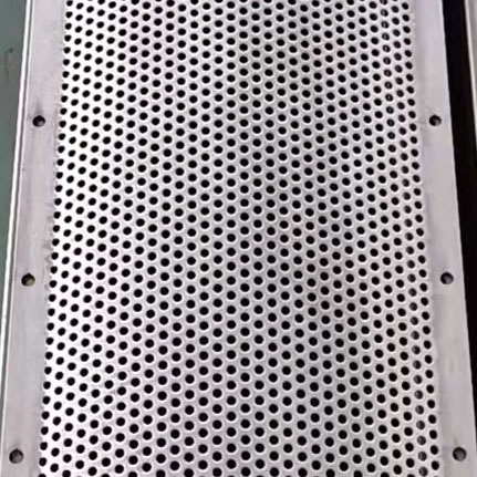 Integrated Process Curved Metal Mesh Screens